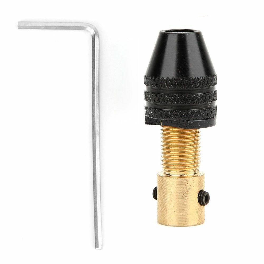 Латунный патрон 2,35 мм (для мини-дрели, черный)