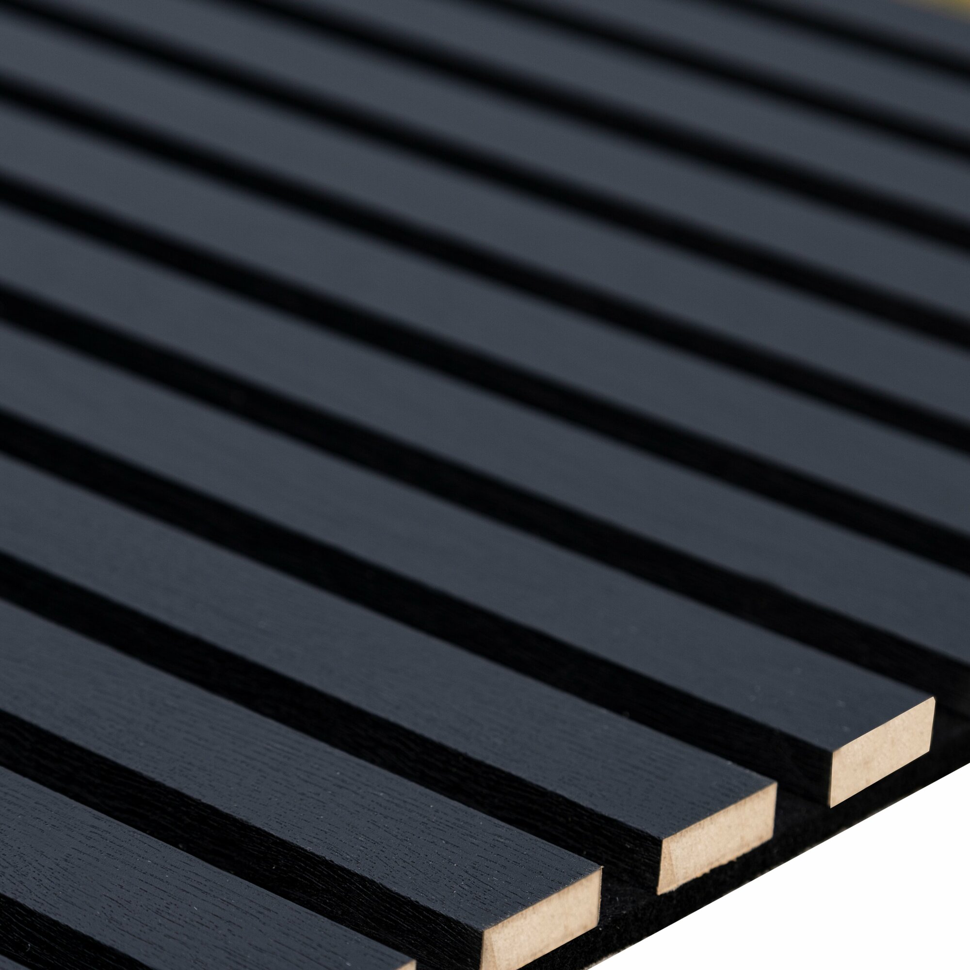 Акустическая реечная декоративная панель ВУД панель, 2750х285х18 Черная