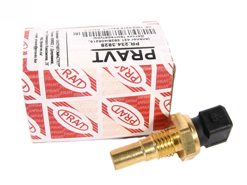 Датчик температуры охл. жидкости на блок управления 3302, УАЗ дв.4216 Евро-3,4 "PRAVT"