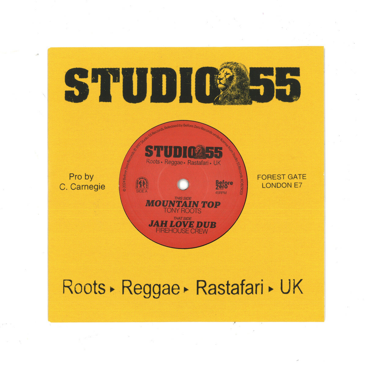 Пластинка Tony Roots X King Original - Mountain Top