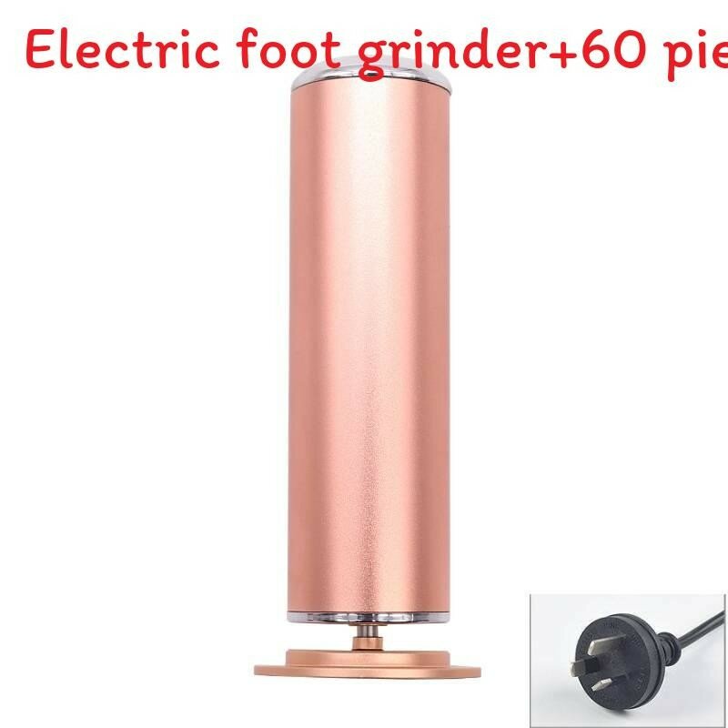 Водонепроницаемый электрический пемзик для ног с регулируемыми настройками и запасными дисками для ухода за ногами и удаления