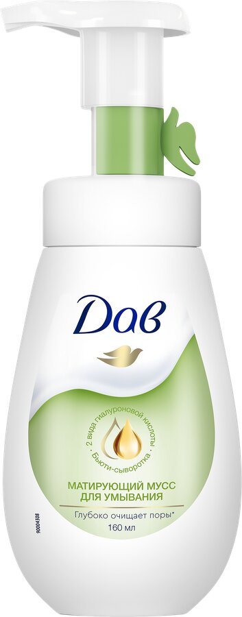 Мусс для умывания ДАВ Матирующий, 160мл