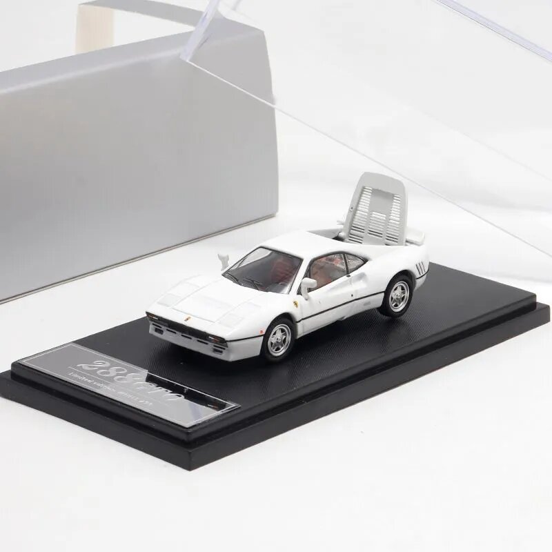 Миниатюрная модель автомобиля из литого металла Феррари 288 GTO модель автомобиля Игрушки 1:64 Ferrari 288 GTO
