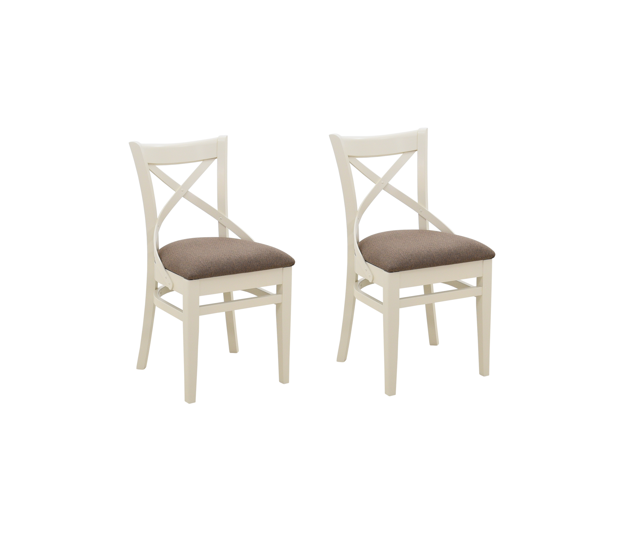 Комплект стульев Соло венские , цвет жемчуг/Шерлок, 43*43*81 высота до сидения 45, 2 шт