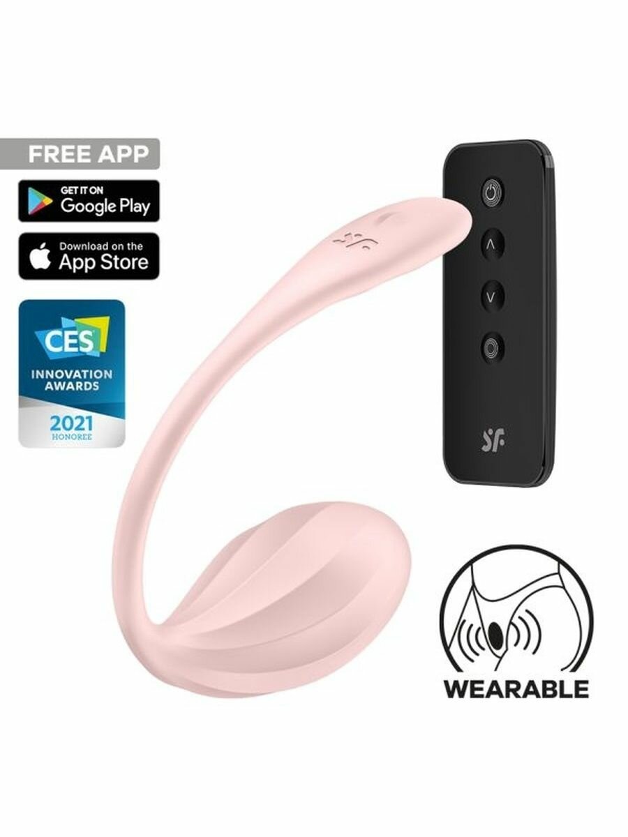 Женский вибратор Satisfyer Ribbed Petal Connect App ,4002774