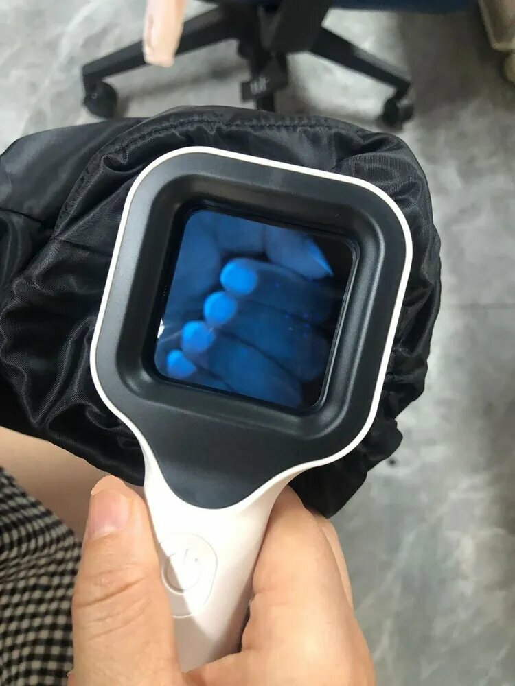 Диагностическая лампа Вуда для кожи и ветеринарии УФ-лампа 365 нм