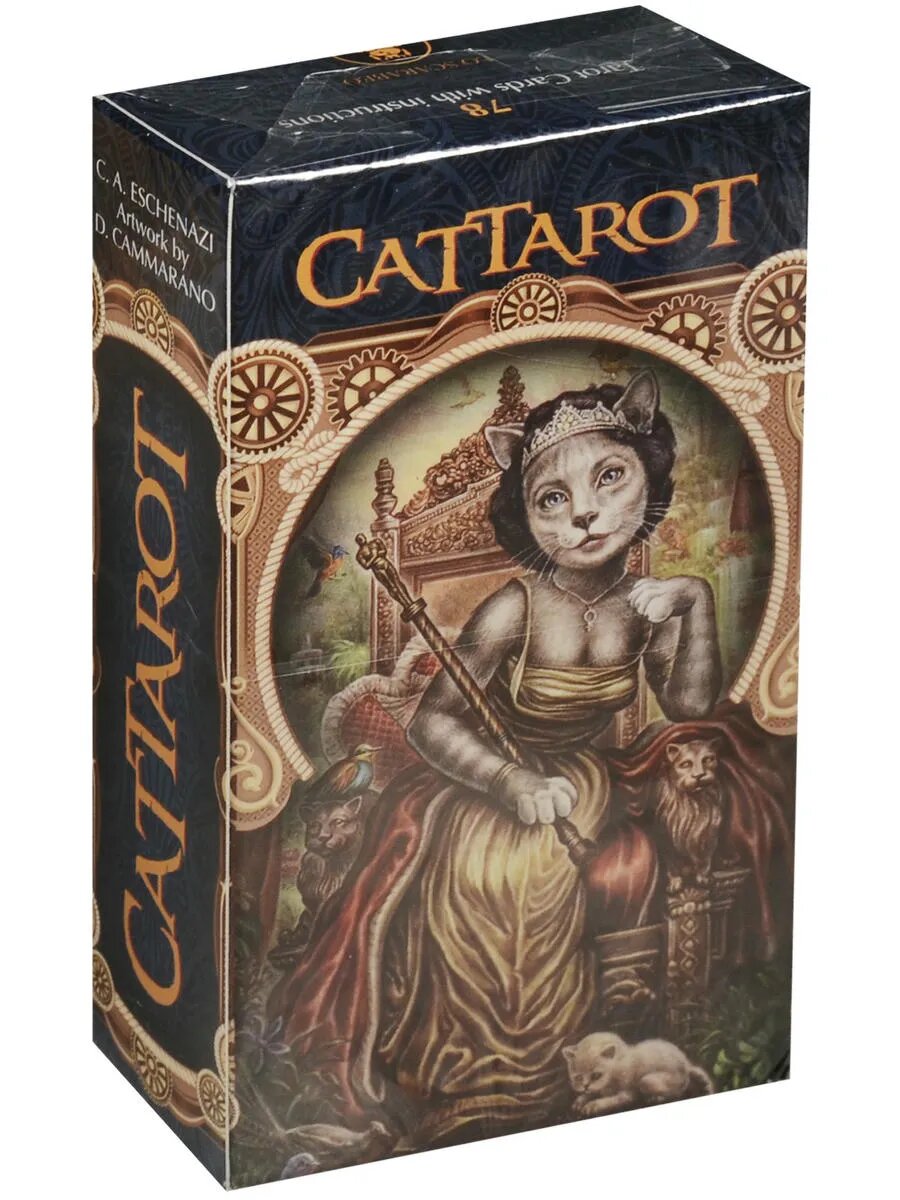 Cattarot Tarot Cards with instructions