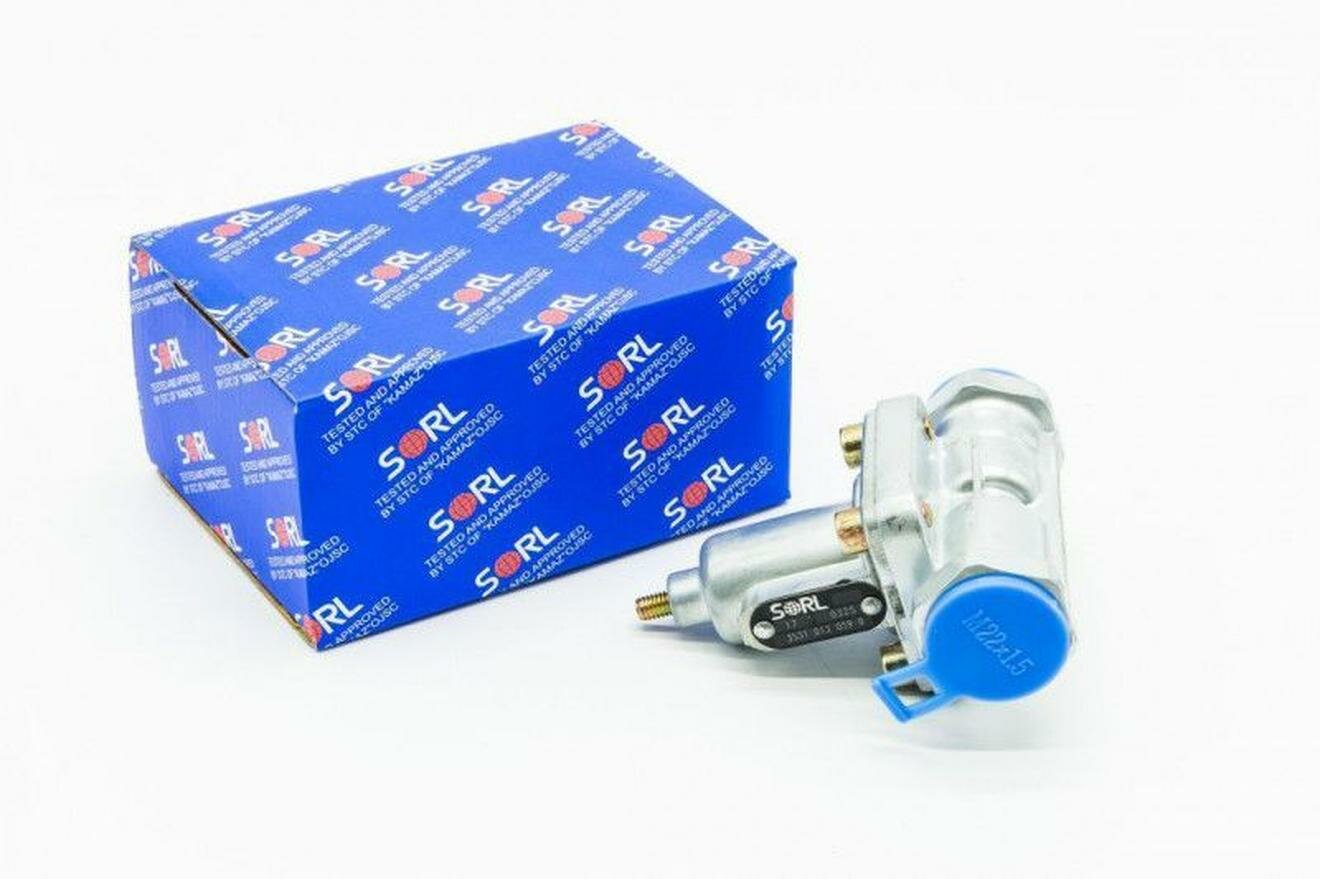 Клапан защитный одинарный КАМАЗ, МАЗ, ПАЗ (100.3515010) SORL (35310130590)