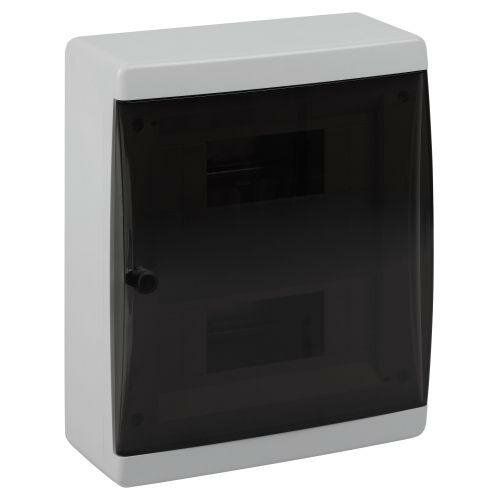 Корпус навесной COMFORT ЩРН-П-18 IP41 пластик. прозр. крышка бел. Эра Б0067239