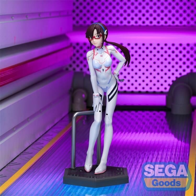 Аниме фигурка Евангелион / Evangelion Мари Макинами / Mari Makinami "Платформа" Sega Luminasta