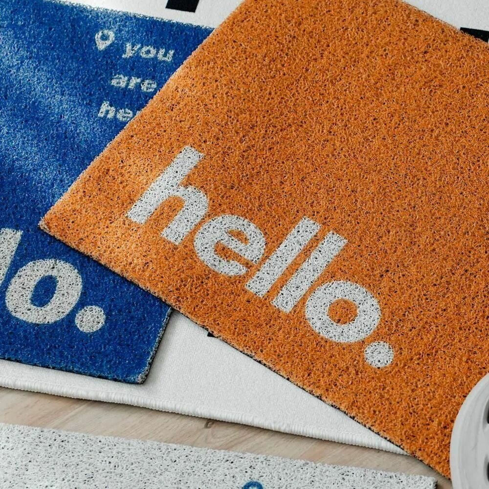 "HELLO"-Коврик придверный — фото 1