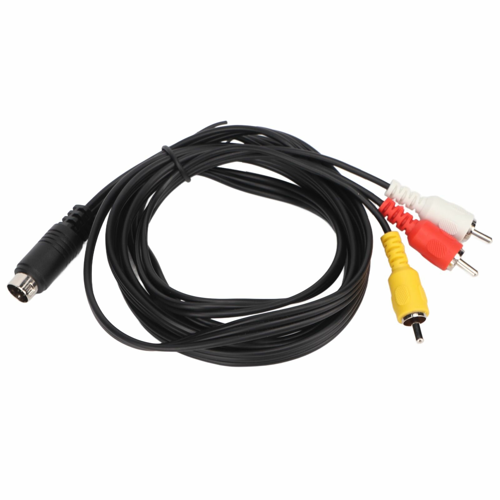 Mini DIN 9PIN-3RCA 5,9 футов AV-кабель