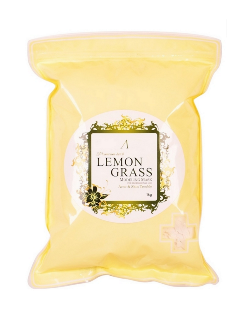 Маска Anskin Lemongrass Modeling Mask альгинатная для проблемной кожи, 1000 г