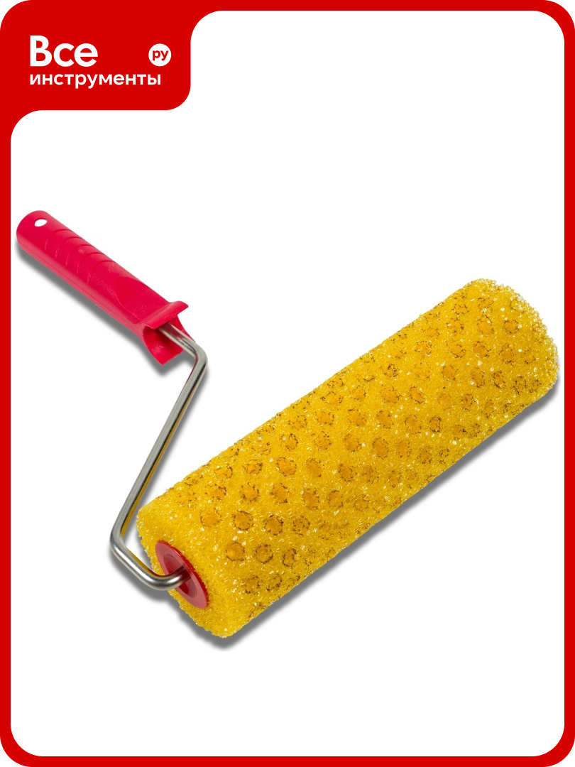 Структурный валик VIRTUS горошек 250 мм 010304250