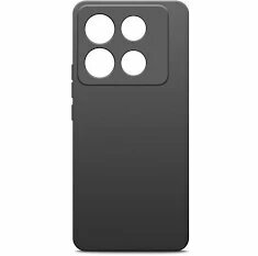 Чехол (клип-кейс) BoraSCO для Infinix Note 40 Silicone Case черный (73182)
