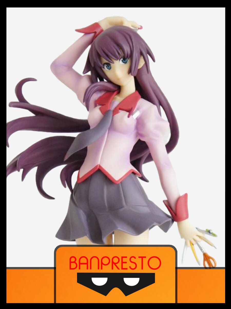 Оригинальная фигурка Hitagi от Banpresto из аниме Bakemonogatari / Хитаги Сэндзегахара «Истории монстров» 22 см