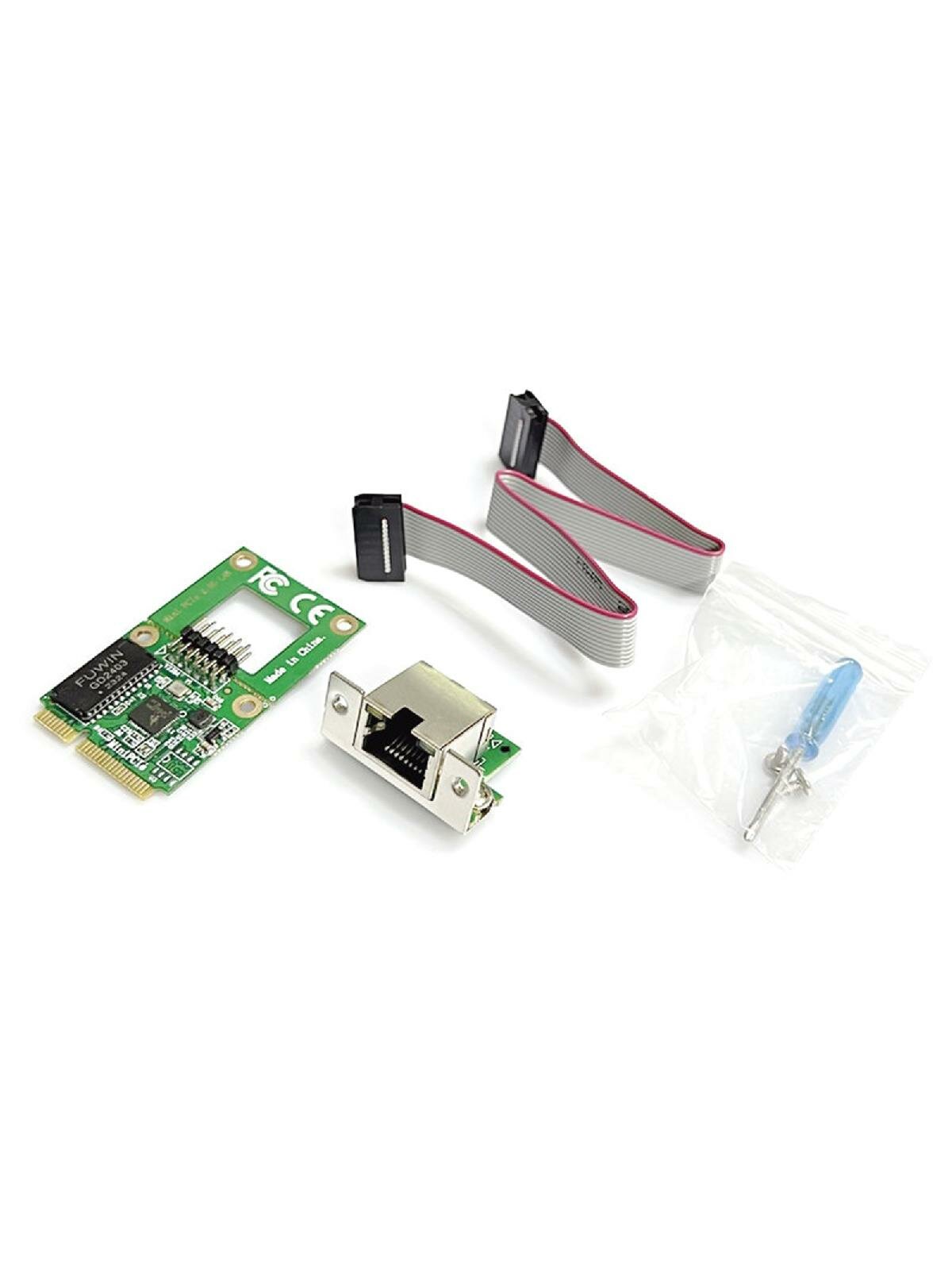 Mini PCIe 2.5G Ethernet Card 2.5GBase-T Networking Adapter Mini Pcie 2500Mbps RJ45 LAN Controller Card Replacement