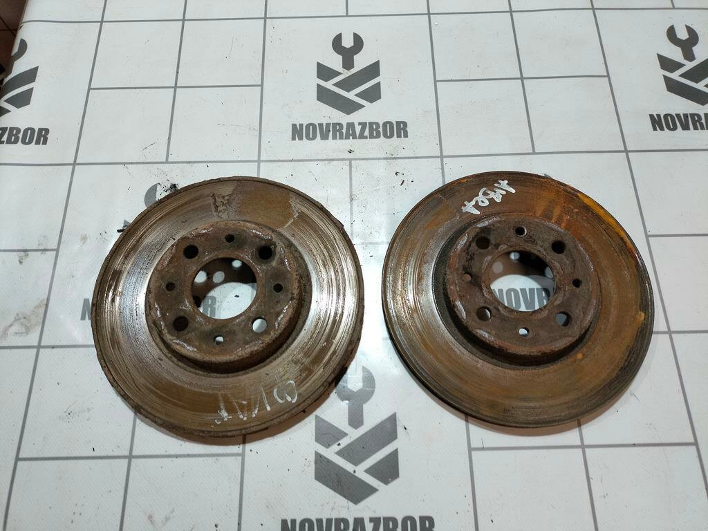 Диск тормозной передний вентилируемый Fiat Albea 2003 +