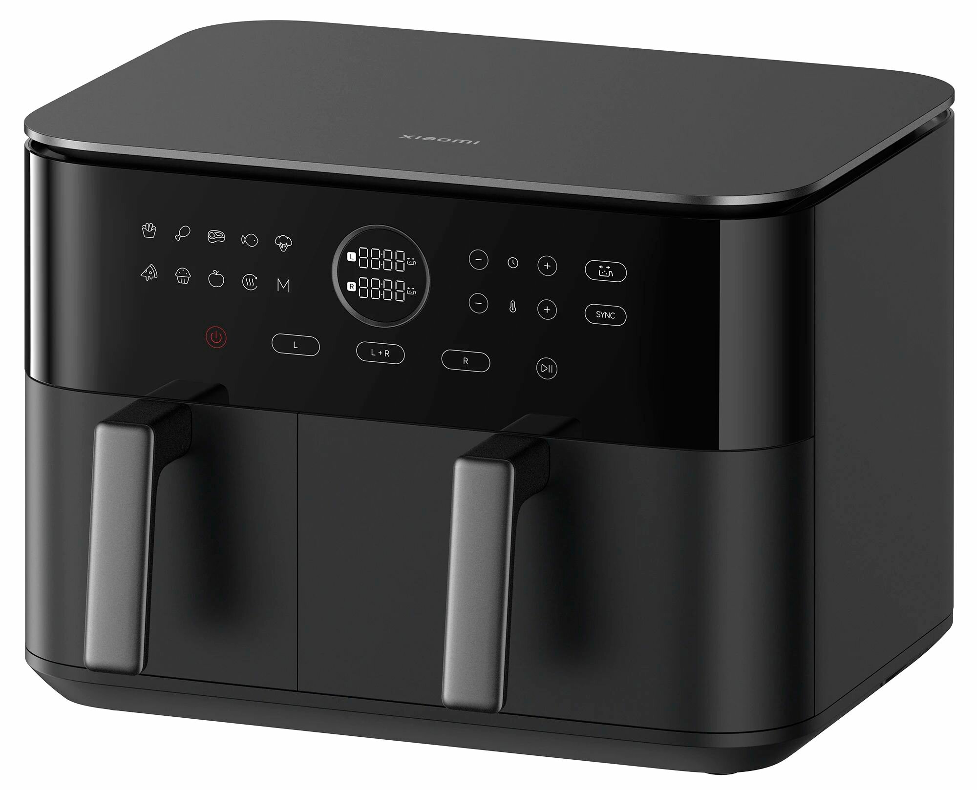 Аэрогриль/Аэрофритюрница Xiaomi Dual Zone Air Fryer 10L MAF-D1001 EU, черная
