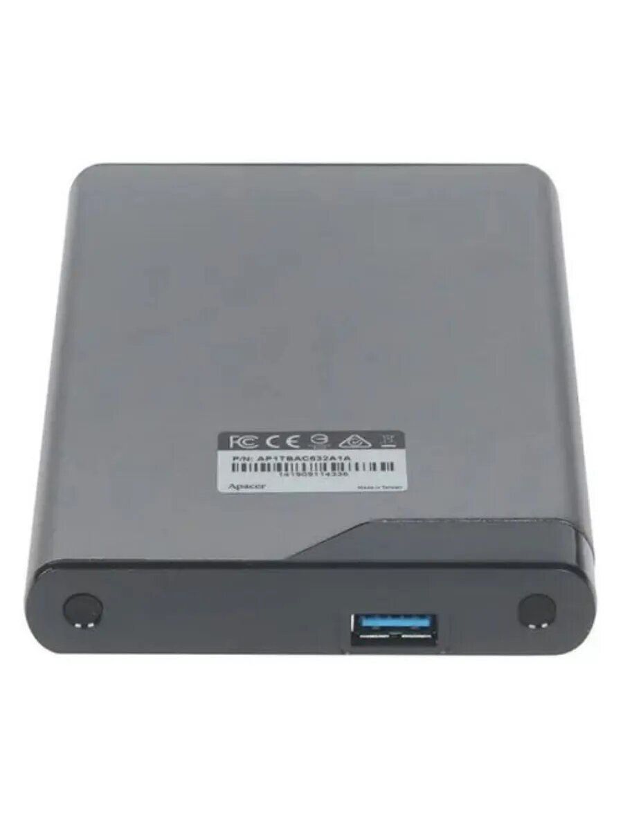 1 ТБ Внешний HDD AC632 серебристый - 2.5", USB 3.1 Gen 1 A
