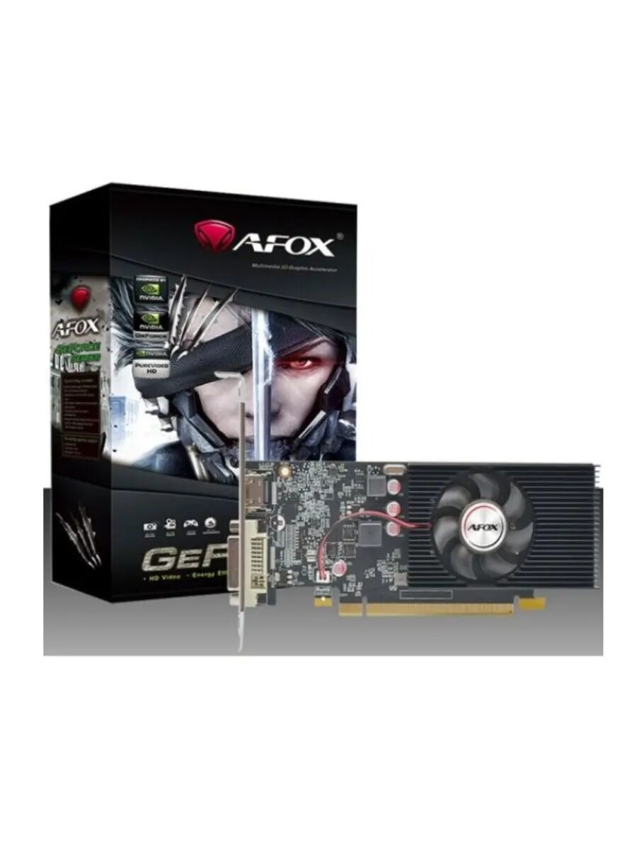 Видеокарта GeForce GT 1030 LP Single Fan AF1030-4096D4L5