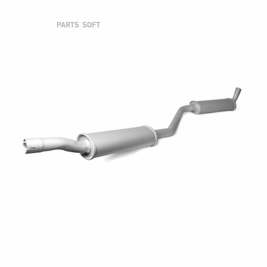 Глушитель доп.082 (Л. И.- стандарт) L. от официального дистрибьютора, LADA, артикул 21082120002081