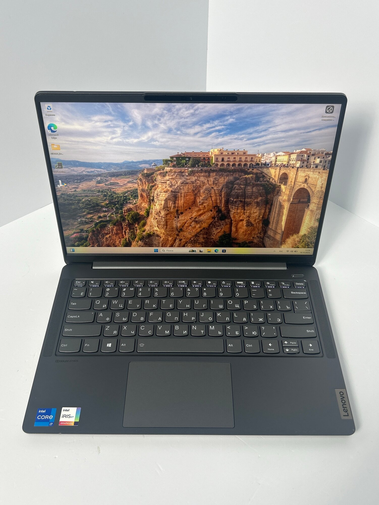 Ноутбук Lenovo IdeaPad 5 Pro 14ITL6 (82L3002ERK) 14"/Intel Core i7-1165G7/16GB/SSD 1024GB/Intel Iris Xe Graphics/2880*1800/IPS 90Hz/DOS/Подсветка кл-ры: LED/Чёрный. Состояние: C1