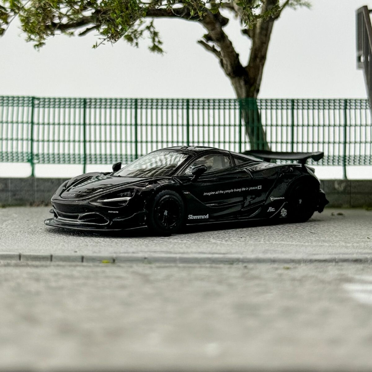 MINIGT 1:64 #777 McLaren 720S LB-Works777 Легковая модель автомобиля