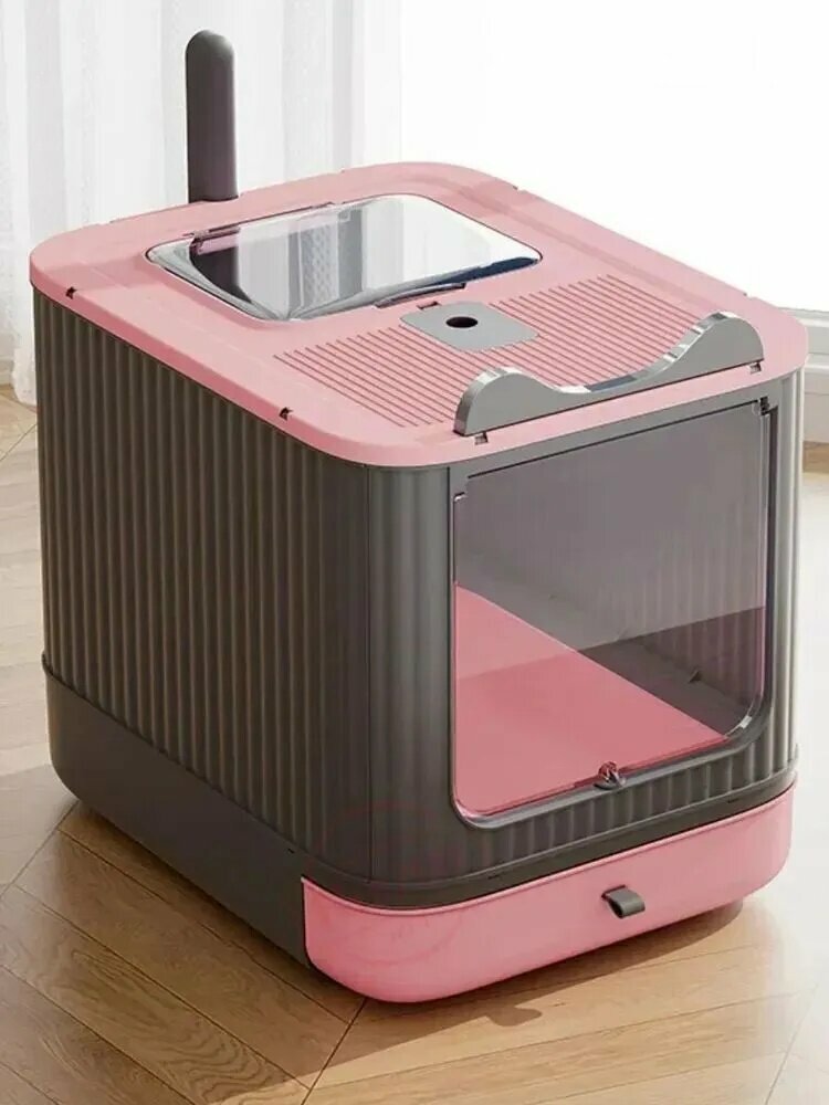 KNOW EASY-Туалет для кошек большой закрытый лоток