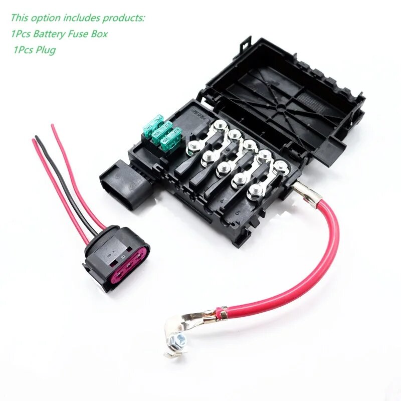 Новые автомобильные аксессуары, блок предохранителей для VW Golf 4 MK4 сиденье Jetta Leon Toledo Skoda Octavia Audi A3 8P 1J0937617D 1J0 937 550 A 1Set Box AND Plug