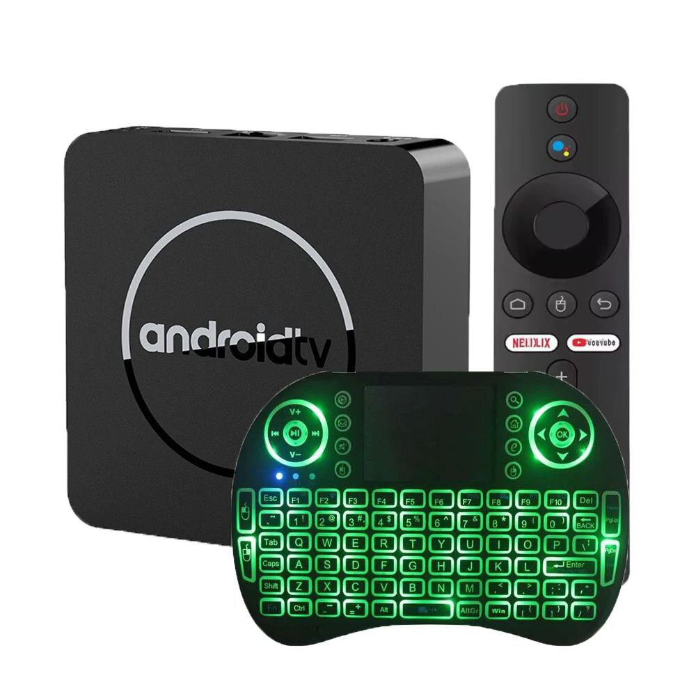 Android TV Box Q10 Android 14 Dual Wifi 2.4G и 5G Google Voice RAM 4 ГБ 8 ГБ ROM 64 ГБ 128 ГБ медиаплеер 3D 8K видео 4K телеприставка