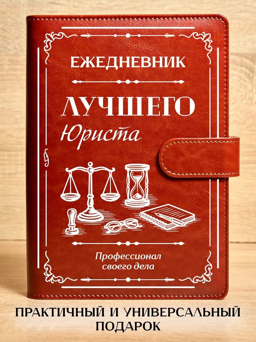 Ежедневник Лучшего юриста, на кольцах, А5