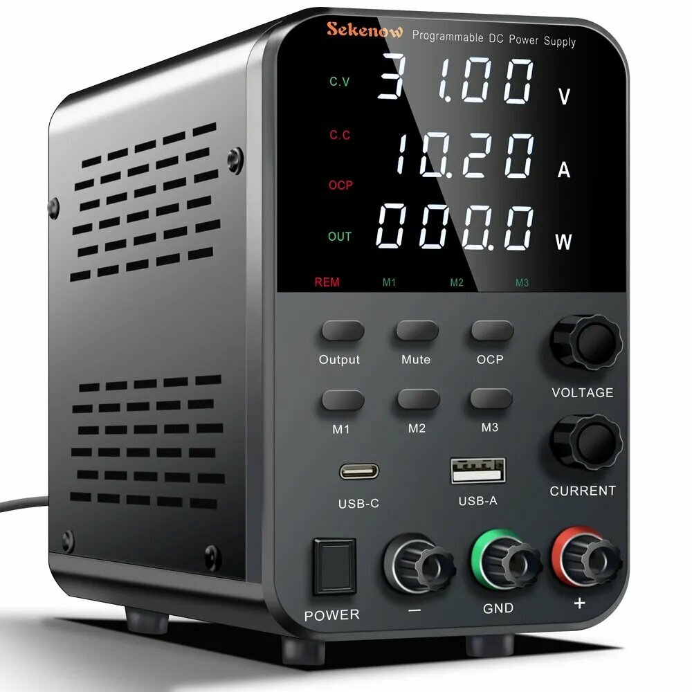 Регулируемый источник питания постоянного тока,31V 10A, цифровой дисплей, регулятор напряжения, коммутация, высокая мощность, Лабораторный блок питания