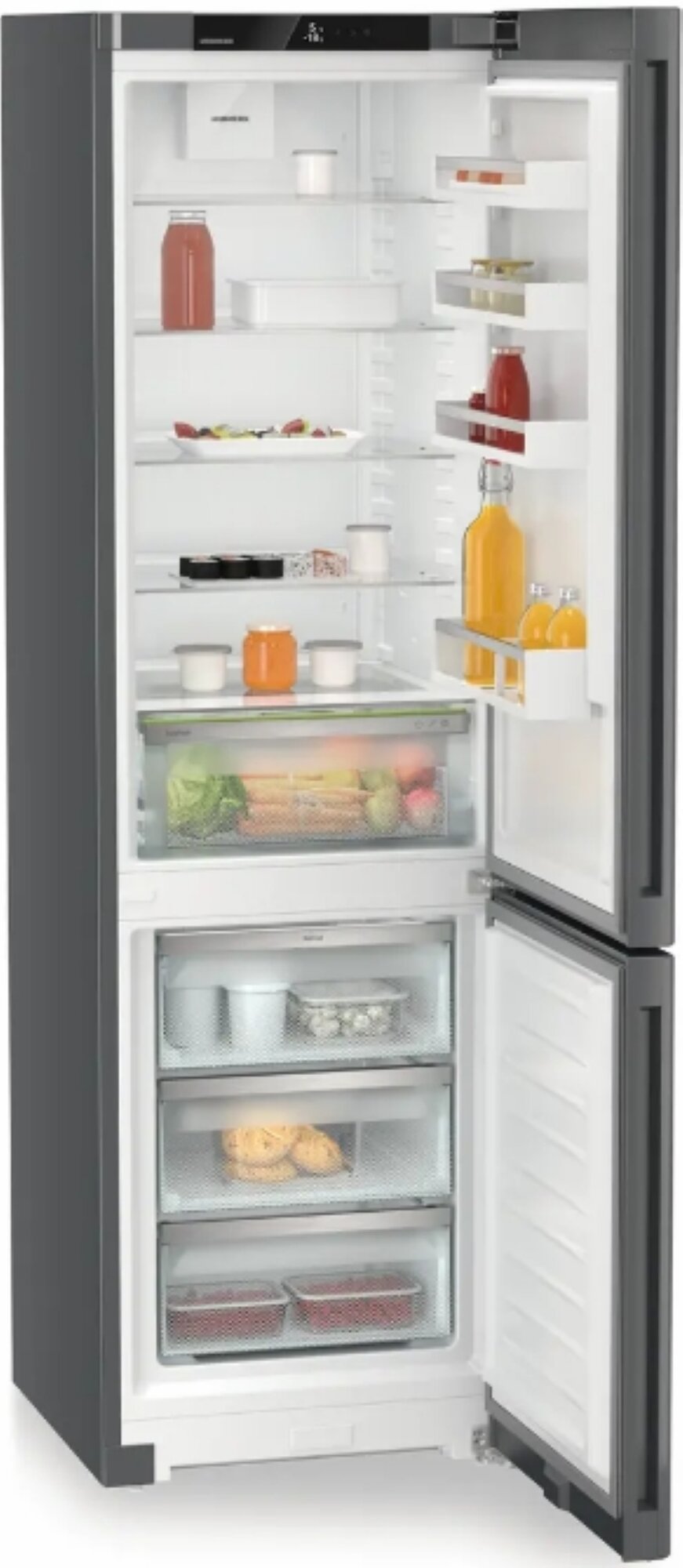 Комбинированный холодильник-морозильник с EasyFresh и NoFrost LIEBHERR CNdgc 5703