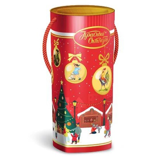 Новогодний подарок Объединённые Кондитеры Красный Октябрь Вкусные моменты счастья 300г