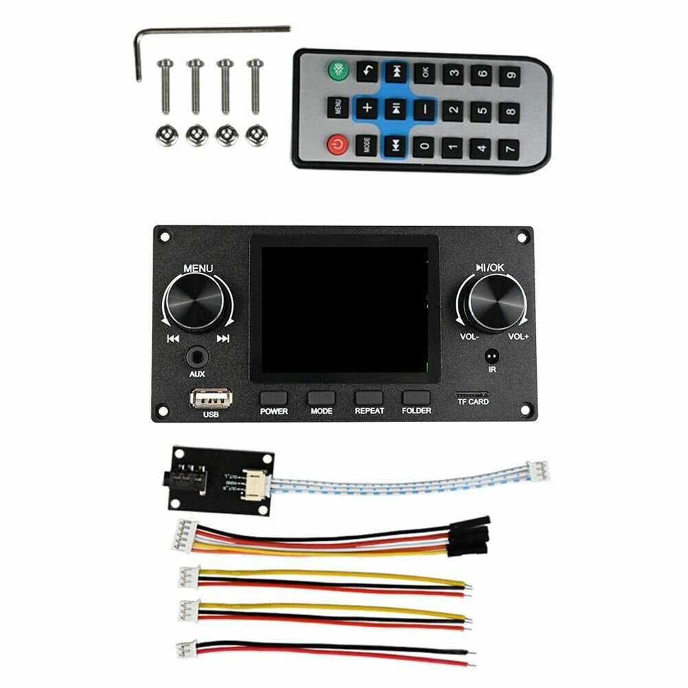 Модуль декодирования звука без потерь, Цветной дисплей, Поддержка цифрового аудиовыхода I2S