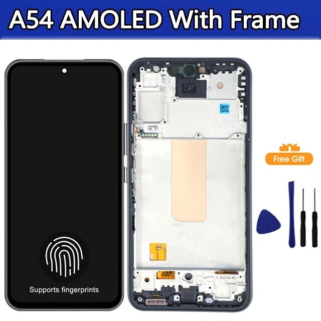 Samsung Galaxy A54 AMOLED With Frame дисплей