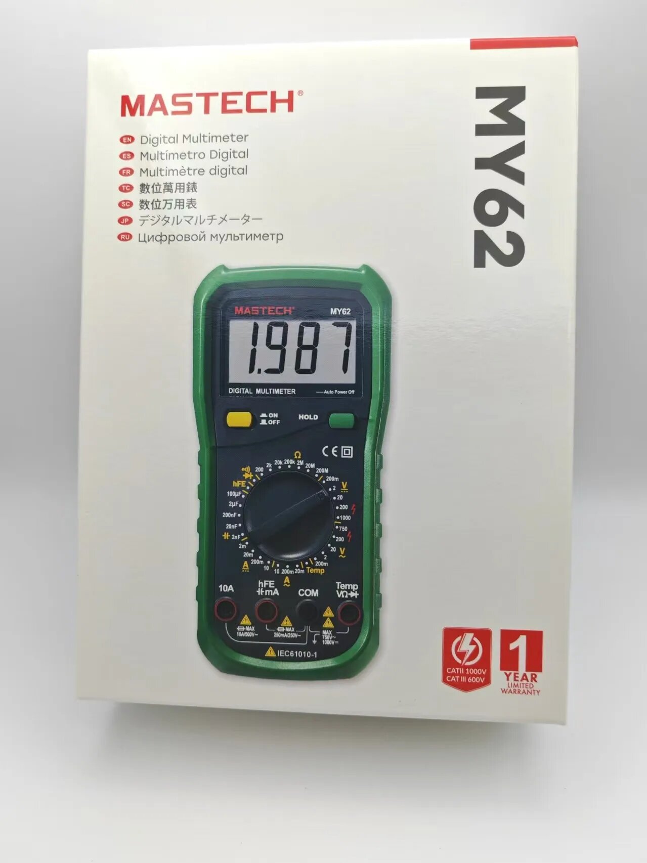 Мультиметр MASTECH MY62
