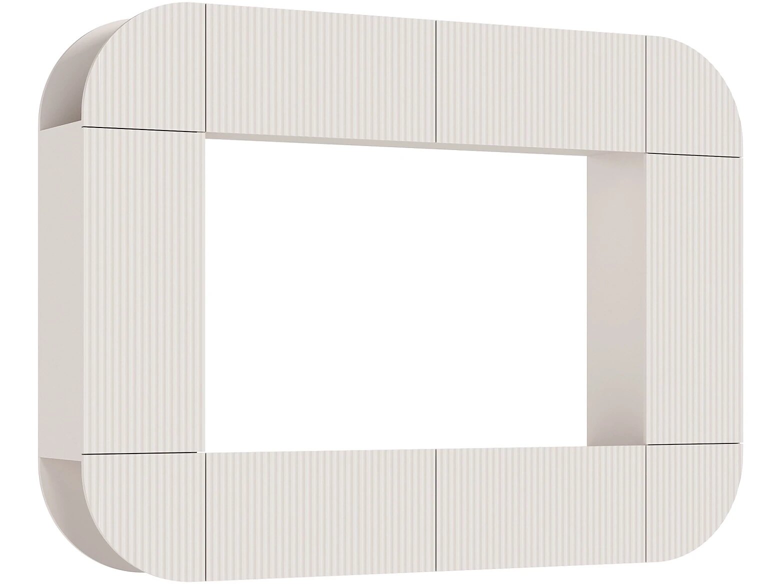 Навесная гостиная (ТВ-Зона), ниша под тв 1375х856, Кашемир ЛДСП