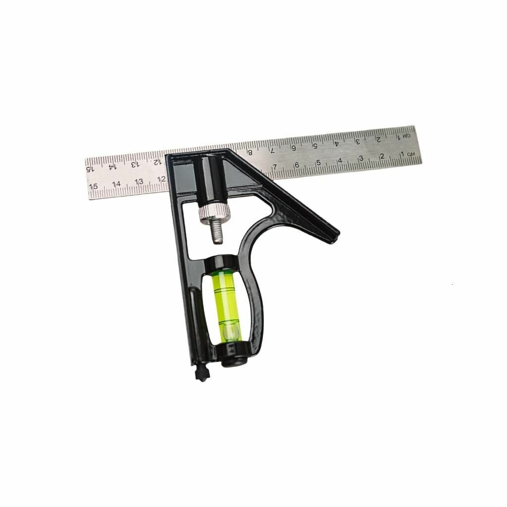 Набор инструментов, Многофункциональная угловая линейка деревообрабатывающий измерительный инструмент-базовая линейка диаметром 150 мм, прозрачная сумка