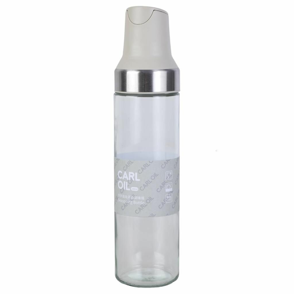 Бутылка с дозатором оливкового масла, автоматически открывающаяся крышка для приготовления пищи на кухне, долговечна