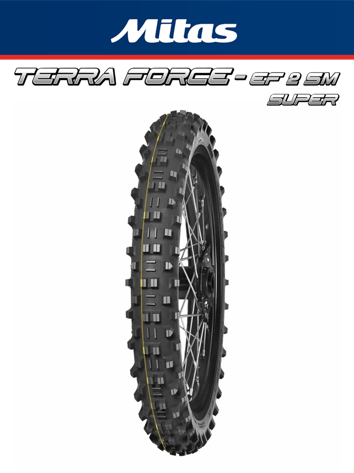 Мотошина Mitas TERRA FORCE-EF 2 SM SUPER 90/90-21 (3.00-21) 54R TT Front