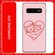 Чехол на Samsung Galaxy S10 / Самсунг Галакси S10 с принтом "Влюблённые котики р...