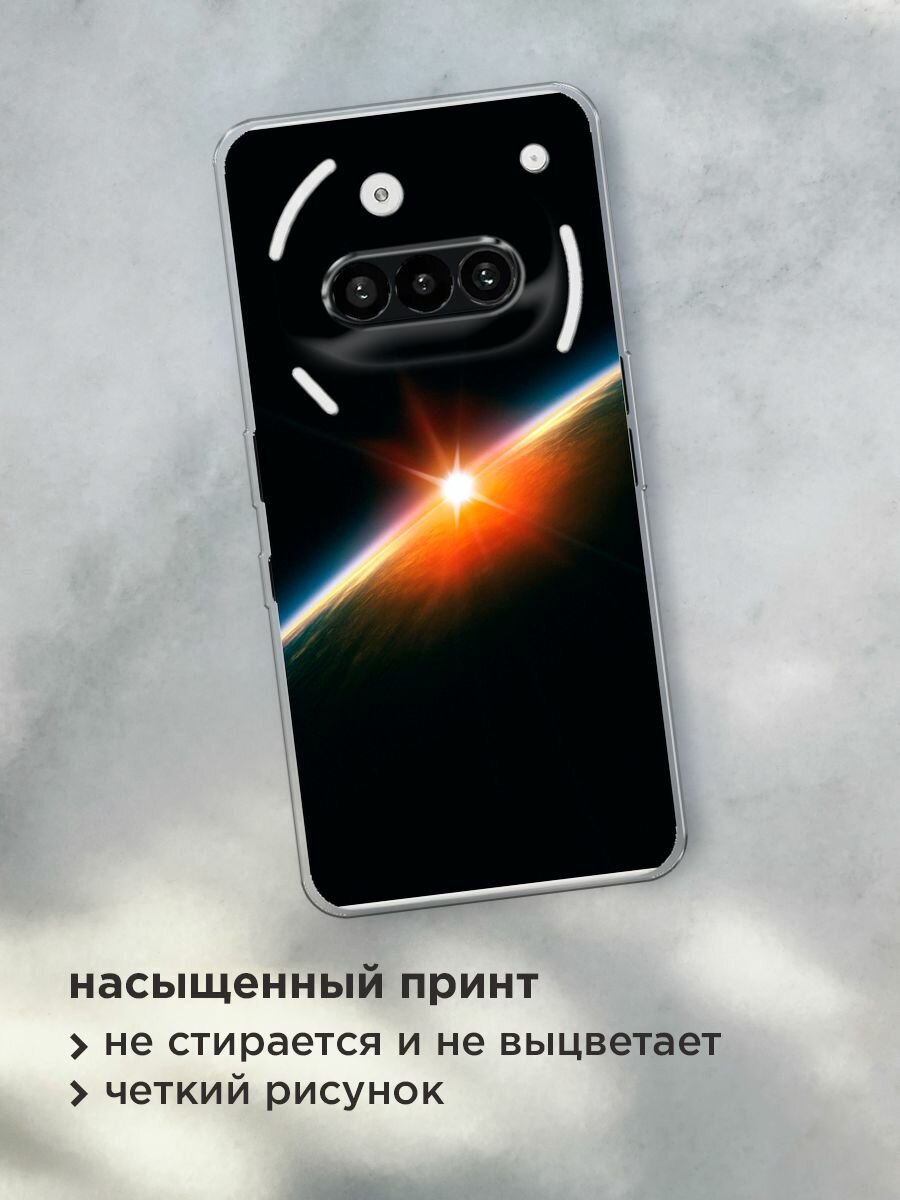 Чехол на Nothing Phone 3a / Нотинг Фон 3а с принтом "Космос 9" — фото 1