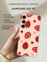 Чехол на Samsung Galaxy S25 FE / Самсунг S25 Фе с принтом "Heart strawberries 1 ...