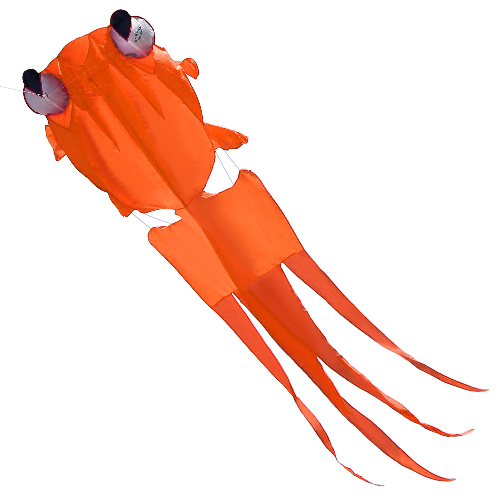 3D Змея для детей и взрослых Огромная безрамочная мягкая парафойл-зея с 30-метровым шнуром для пляжа парка семейного путешествия игр на открытом воздухе Материал: 210Т полиэстер Цвет: Черный / Оранжевый / Красный (по желанию) Размер: 150 * 330см / 4.5 *