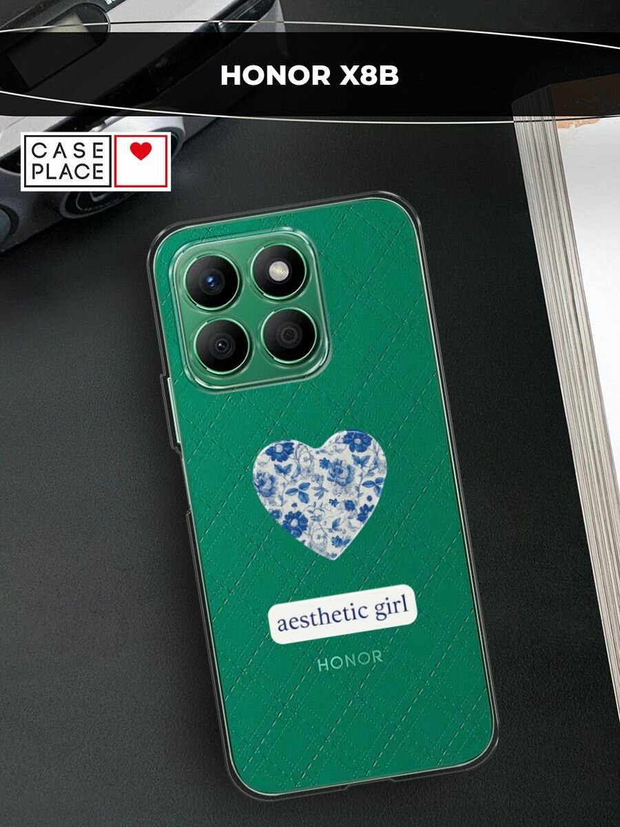Чехол на Honor X8B / Хонор X8B с принтом "Aesthetic girl"