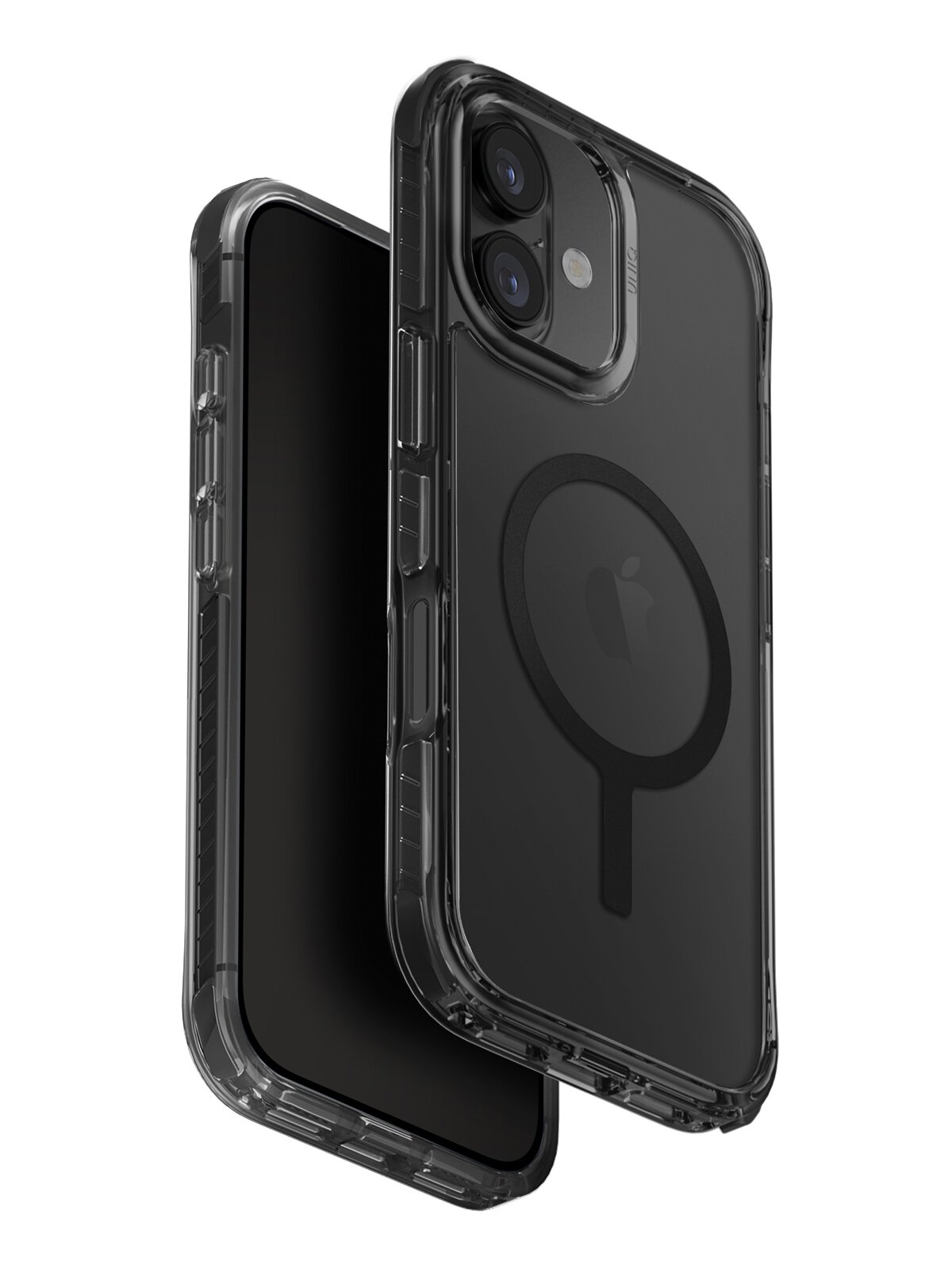 Uniq ударопрочный чехол с MagSafe для iPhone 17, Combat Carbon Black