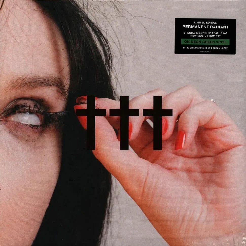 Crosses – Permanent. Radiant [Neon Green Vinyl] (12" EP)