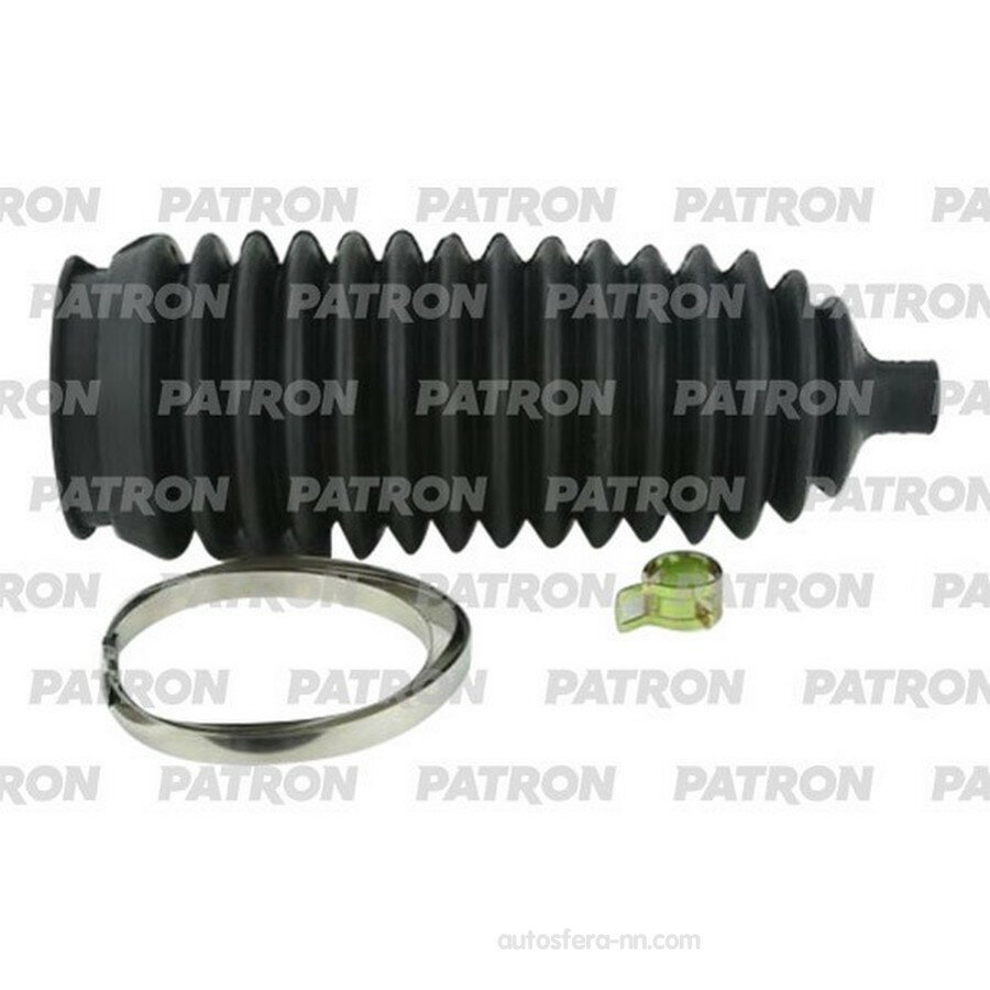 PATRON PSE6528 Пыльник рулевой рейки (12,3x53x190) SSANGYONG REXTON / REXTON II (GAB) 02- KYRON 05- RODIUS I 05- ACTYON I 05-